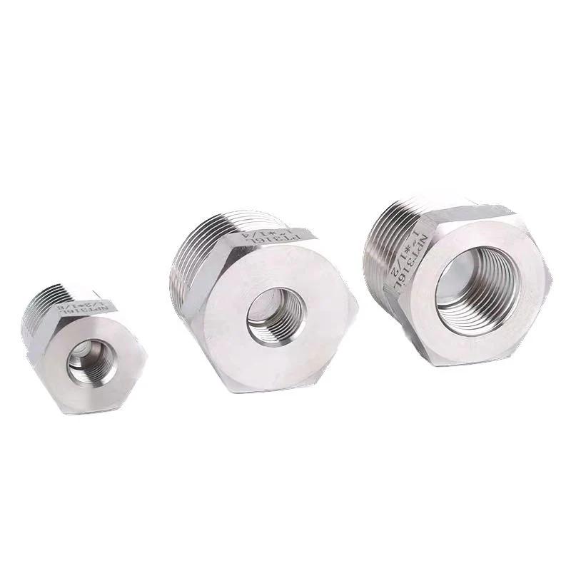 Factory Supply Stainless Steel Threaded Pipe Fittings Bushings for ...