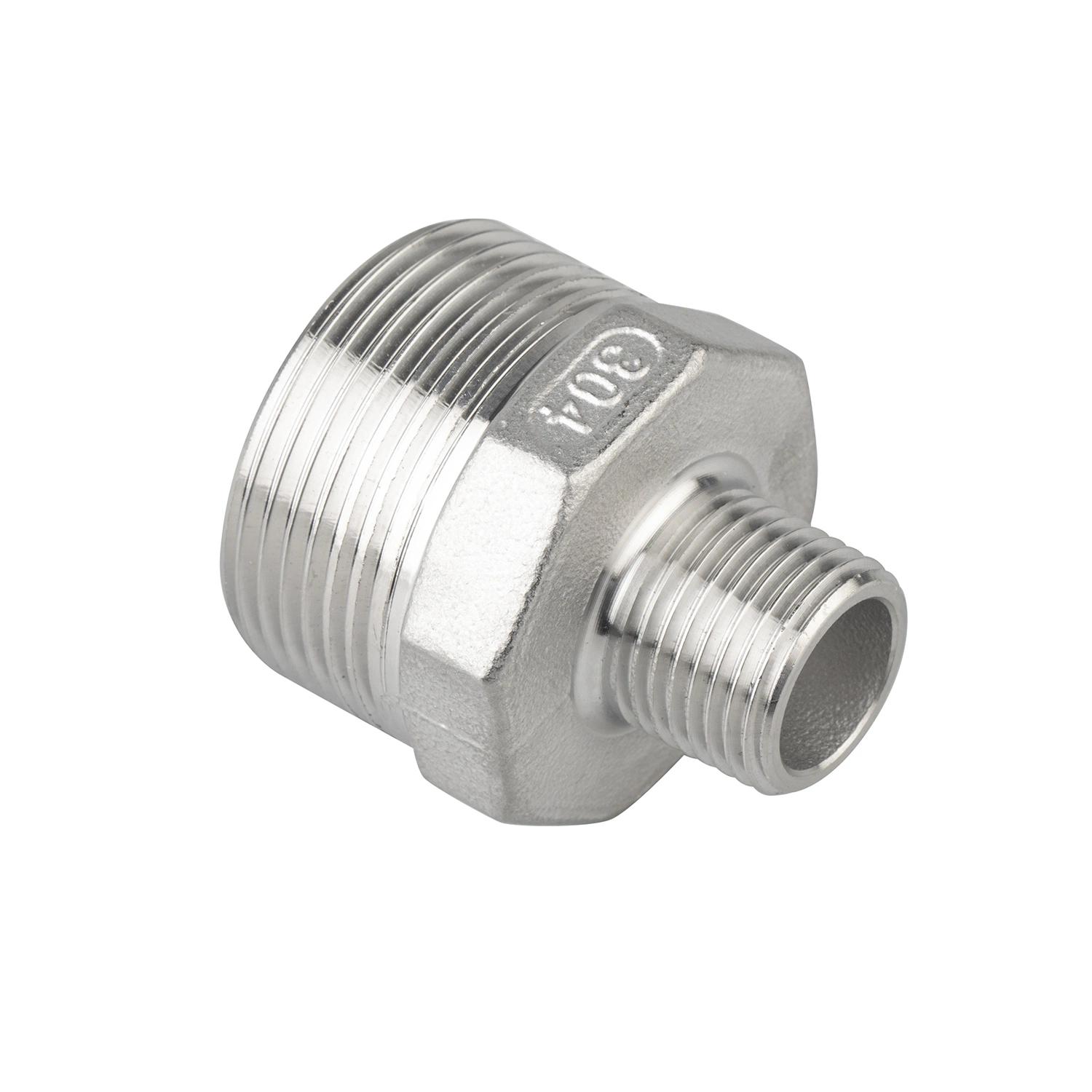 Stainless Steel Pipe Fitting Male Female Hexagon Coupling Plumbing ...
