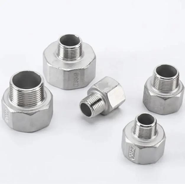 Stainless Steel Pipe Fitting Male Female Hexagon Coupling Plumbing ...