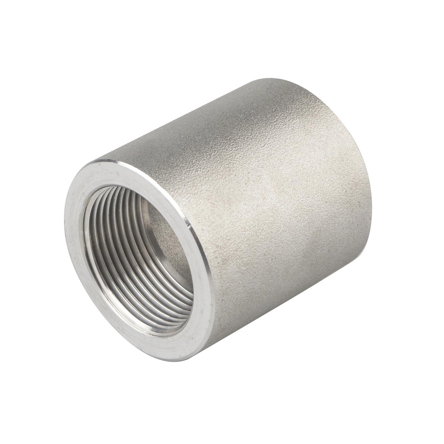 Stainless Steel Pipe Fittings 304 1/4"-4" NPT/BSPT Female Thread Coupling - WENZHOU YIERTE PIPE ...